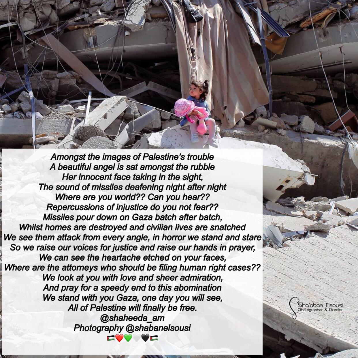 Poem on the Palestinian Hero praying surrounded by Israeli soldiers ...